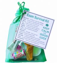 Exam Survival Kit - Great novelty gift for any exam e.g. GSCE, A-Levels ...