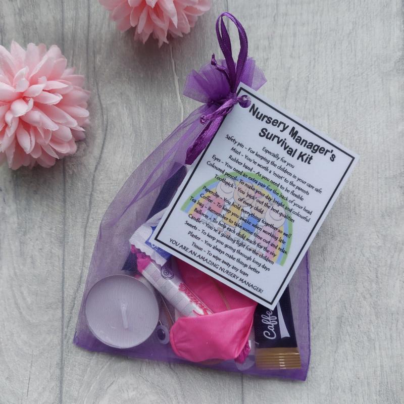 Nursery Manager Survival Kit Gift - Great present for Christmas, end of ...