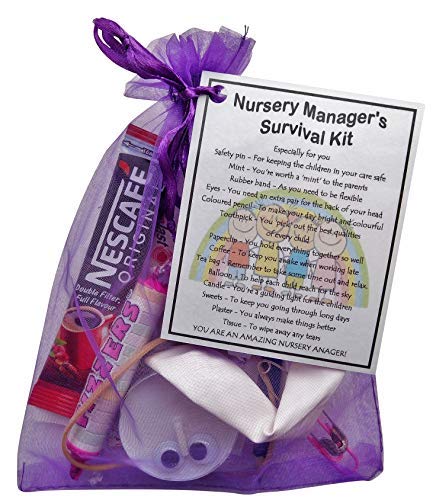Nursery Manager Survival Kit Gift - Great present for Christmas, end of ...