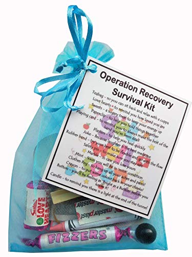 Operation Recovery Survival Kit - Fun Get Well Soon Gift for Recovering ...