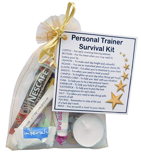 Personal Trainer Survival Kit - New job, work gift, Secret santa gift ...